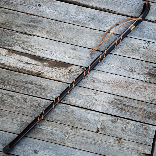 Leather Straps for a Walking Cane - Etsy
