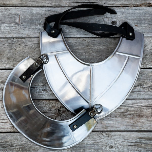 Leather Gorget - Etsy