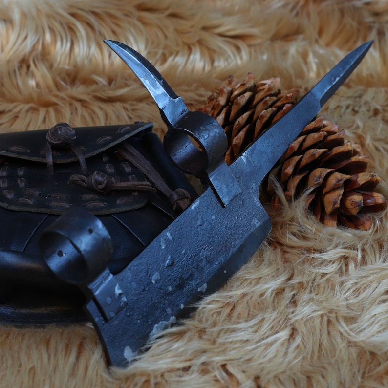 Medieval 14th Century Voulge Hand Forged European - Etsy