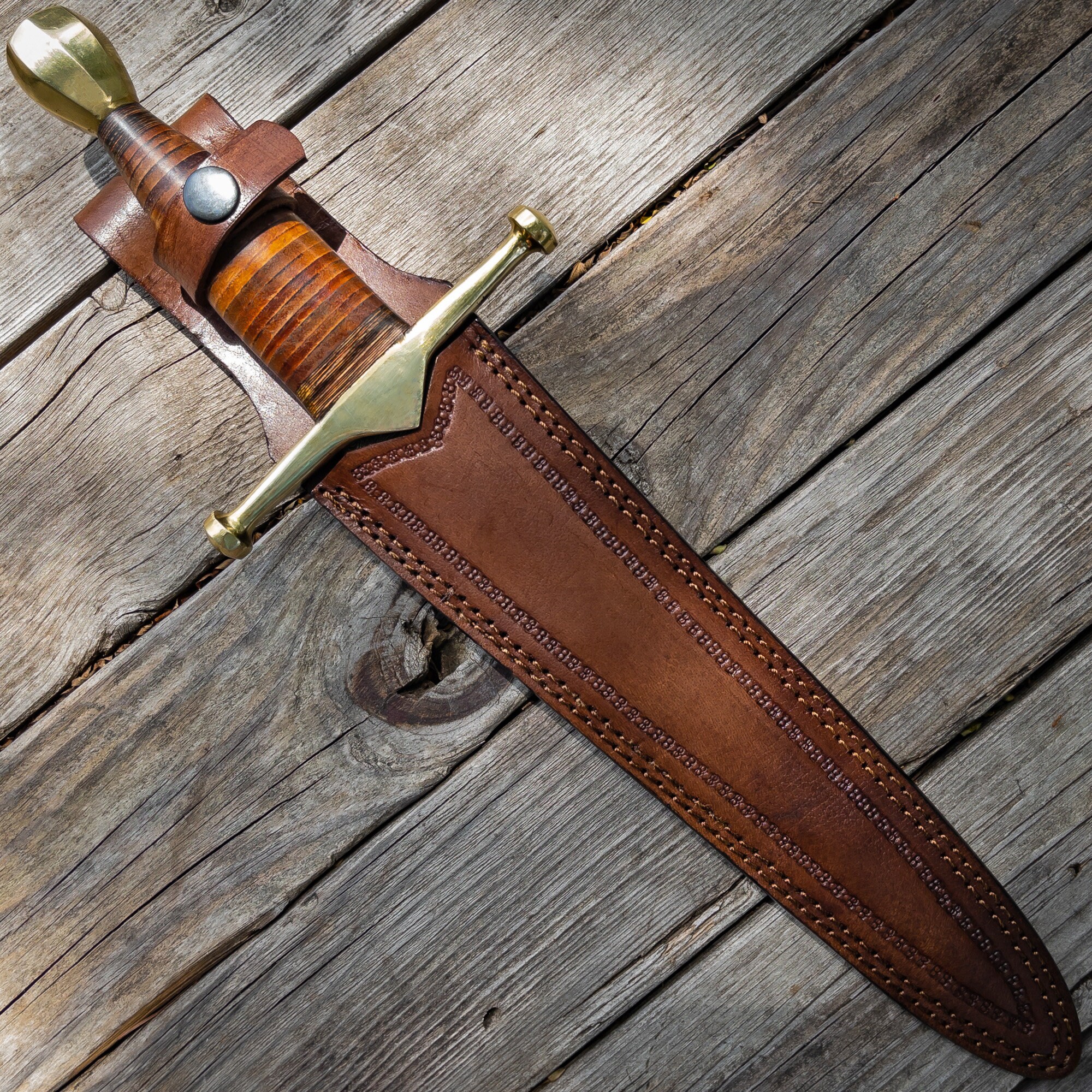 Regal Apprentice Damascus Steel Arming Dagger Pattern Welded - Etsy