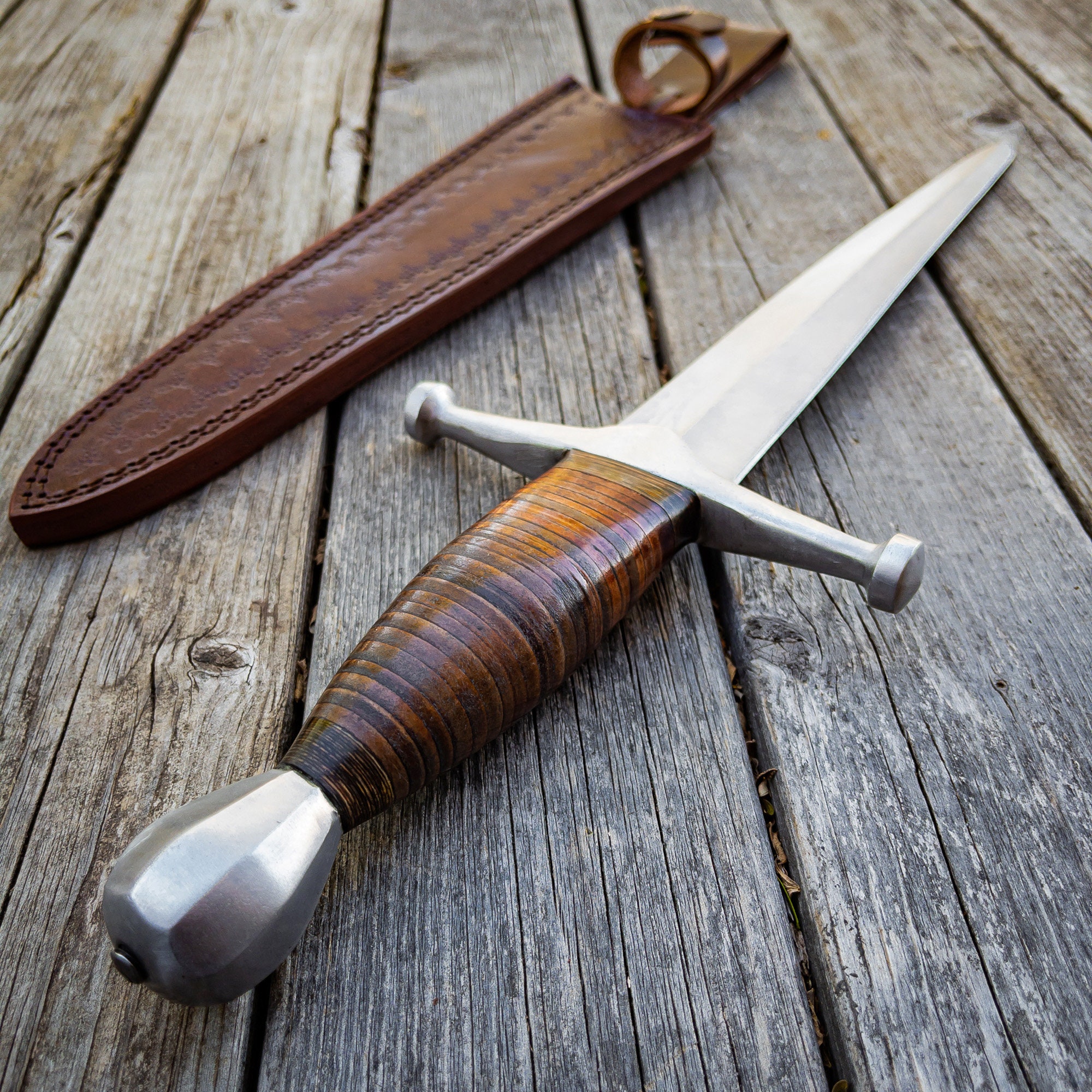 Regal Apprentice Carbon Steel Arming Dagger Medieval - Etsy