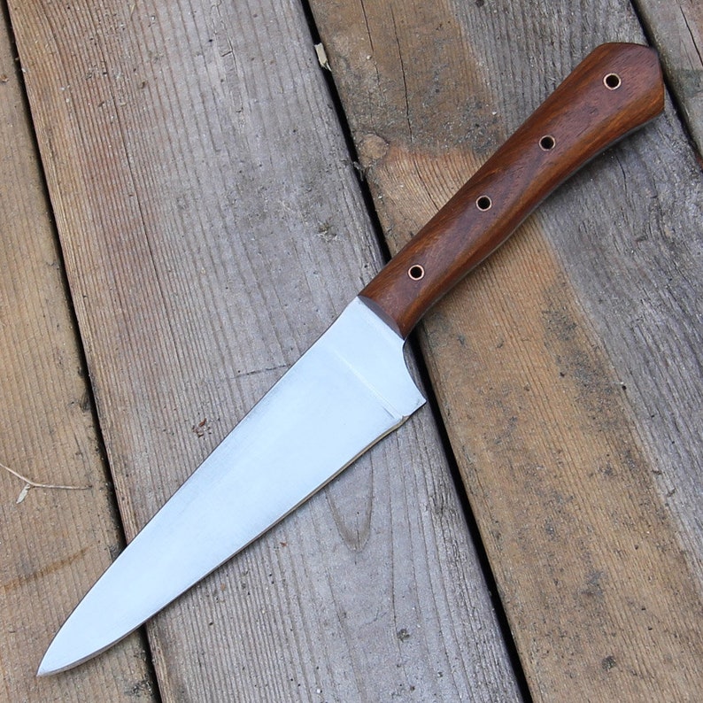 Full Tang Master Cook Medieval Cartouche Kitchen Knife | Etsy