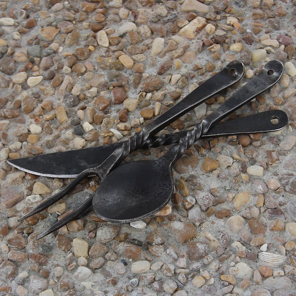 Hand Forged Spoon - Etsy