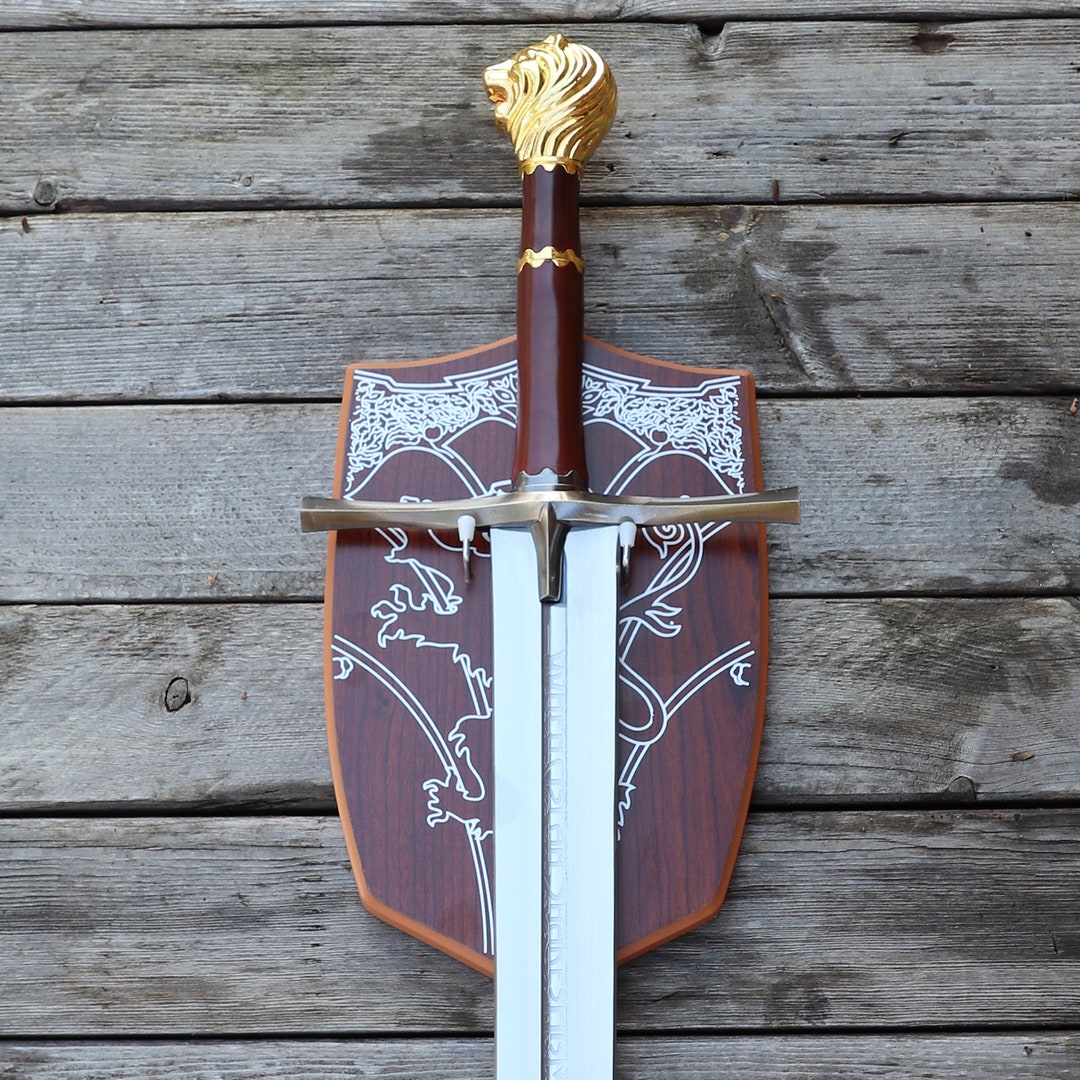 Fantasy Movie Decorative Prince Sword Replica Silver Etching - Etsy