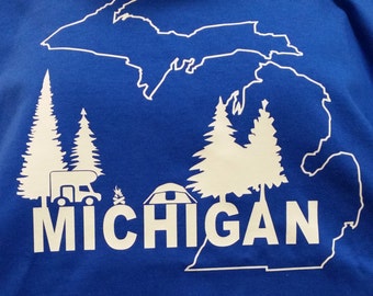 I Love Michigan - Etsy