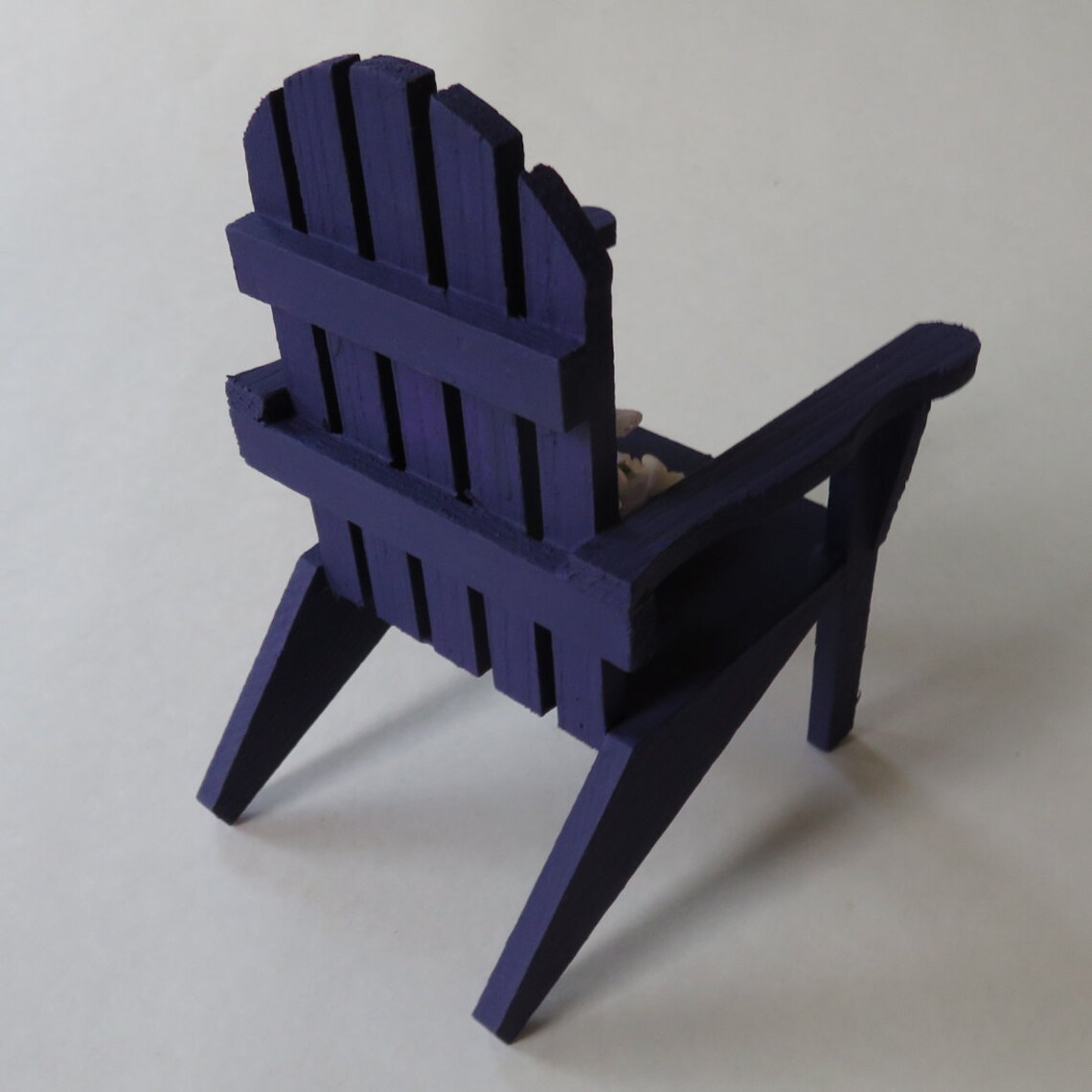 Purple Mini Adirondack Chair With Fairy Painted Mini Chair | Etsy