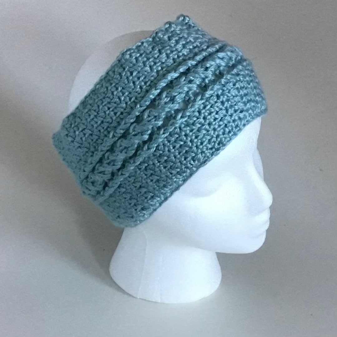 Crocheted Ear Warmer, Headband Style, Stylish Headwear, Gift for Her - Etsy