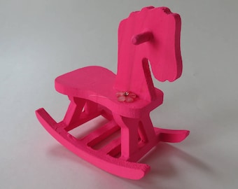 Pink Rocking Horse - Etsy