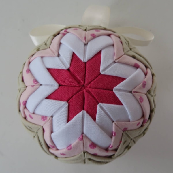 Quilted Ball Ornaments - Etsy