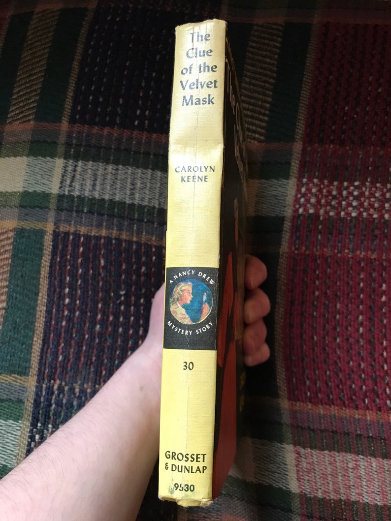 Nancy Drew 30 the Clue of the Velvet Mask - Etsy