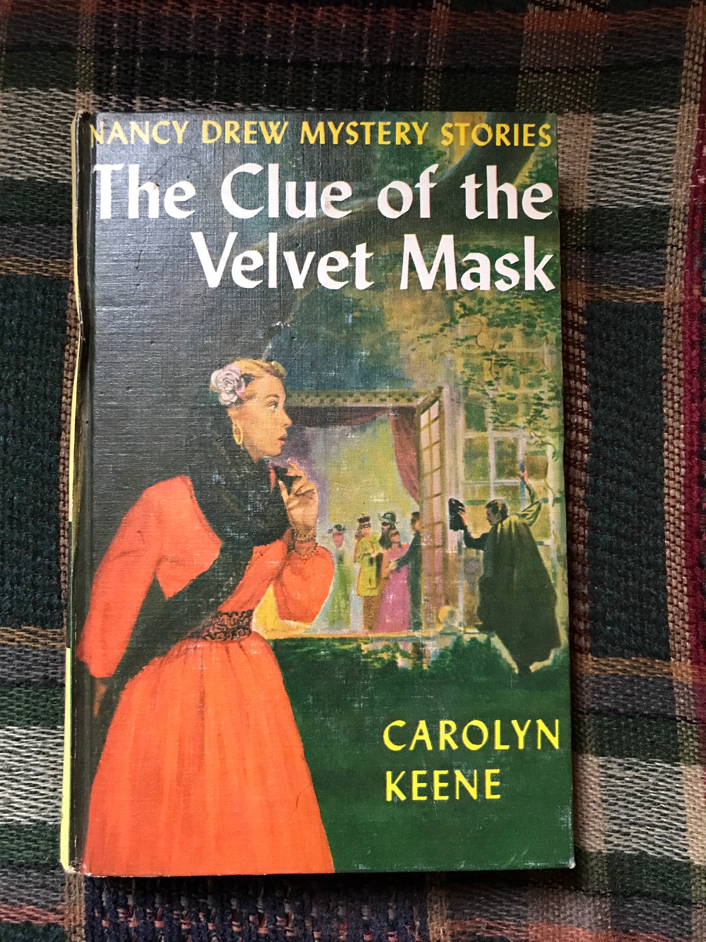 Nancy Drew #30 the Clue of the Velvet Mask - Etsy
