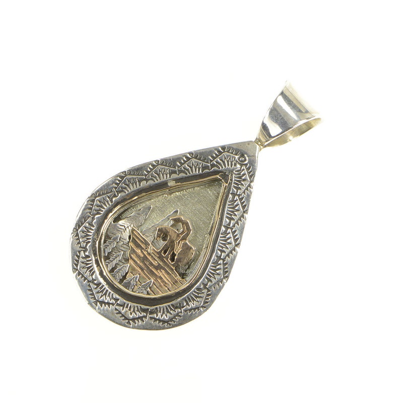 Shadow Box Pendant - Etsy