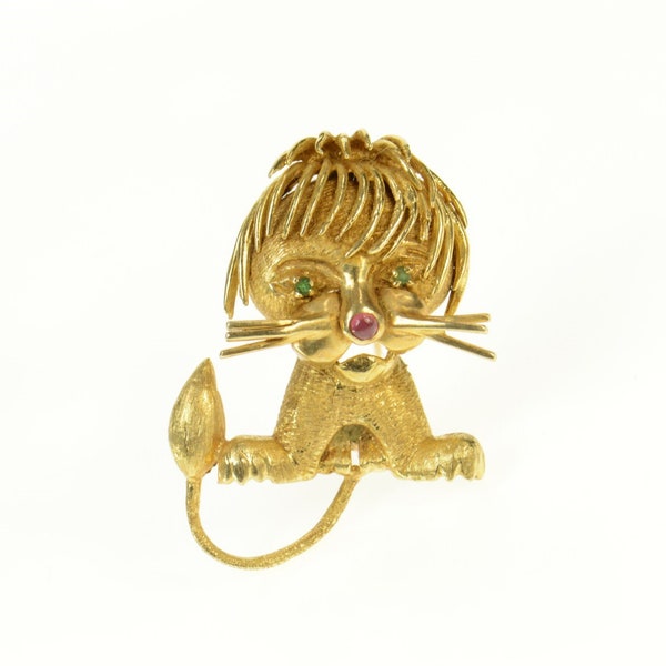Lion Pin - Etsy