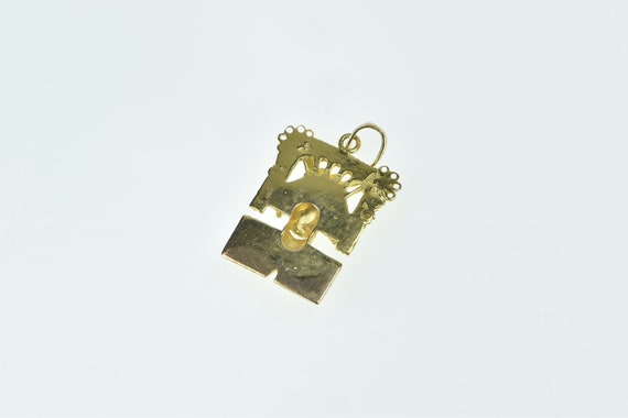 14K Ornate Peruvian Tribal Figure Elaborate Charm/Pen… - Gem