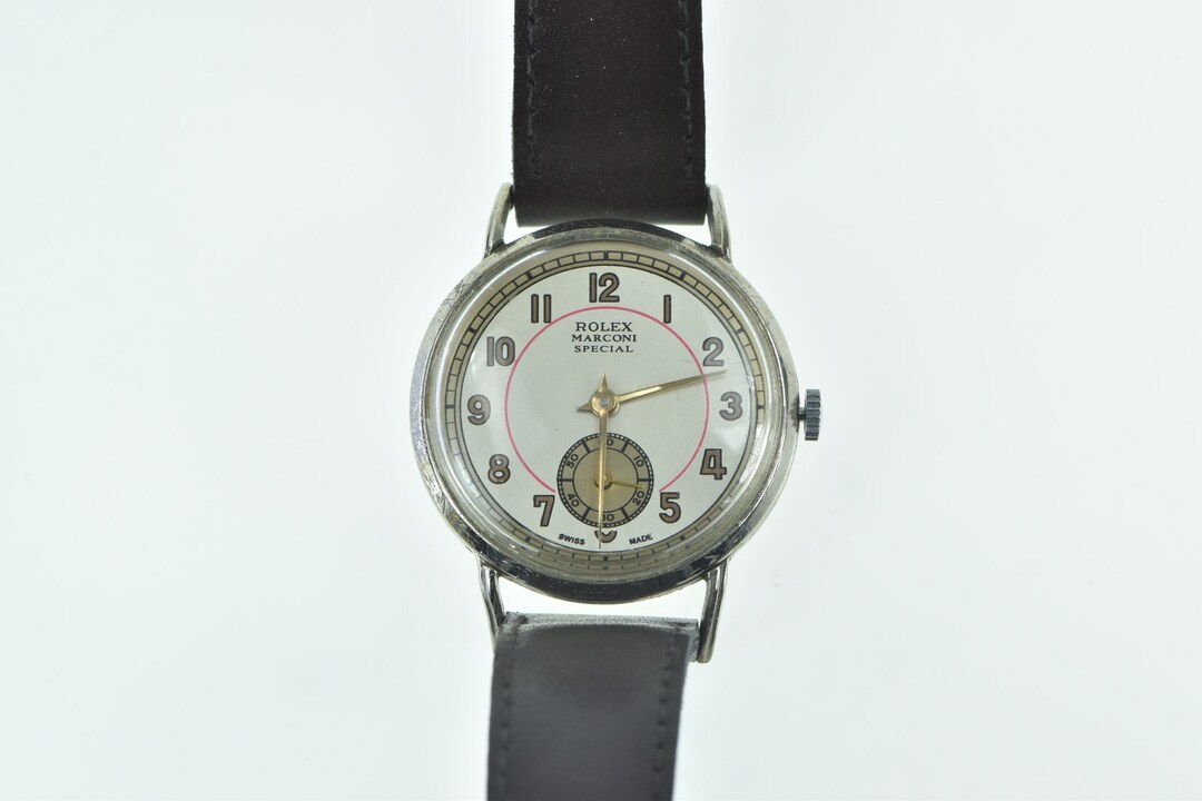Vintage Rolex Marconi Special Stainless Men's Watch - Etsy