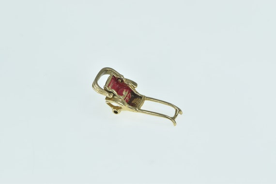14K Articulated Covered Rickshaw Travel Charm/Pendant… - Gem