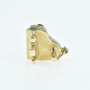 14K 3D Articulated Grand Piano Music Instrument Charm/pendant Yellow ...