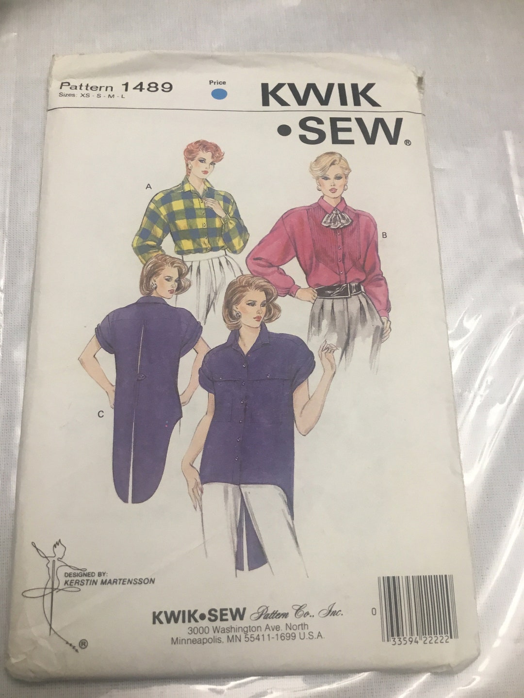 Rare, KWIK Sewing Pattern #1489 Sewing Pattern - Etsy