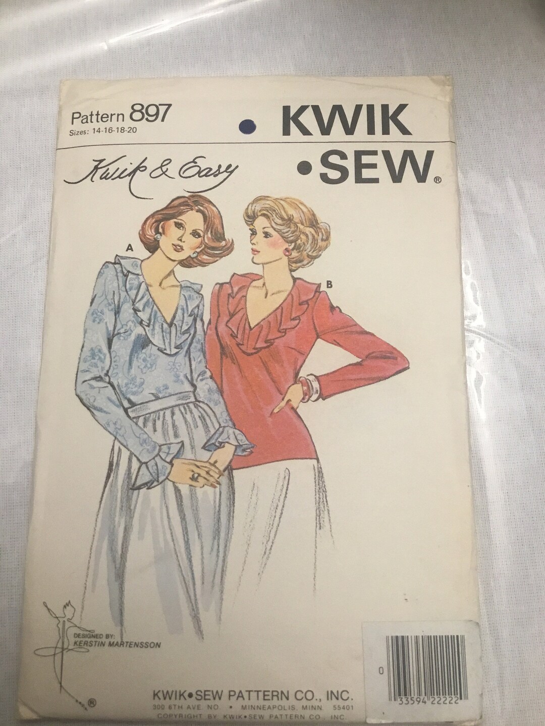 Rare, KWIK Sewing Pattern #897, Sewing Pattern - Etsy
