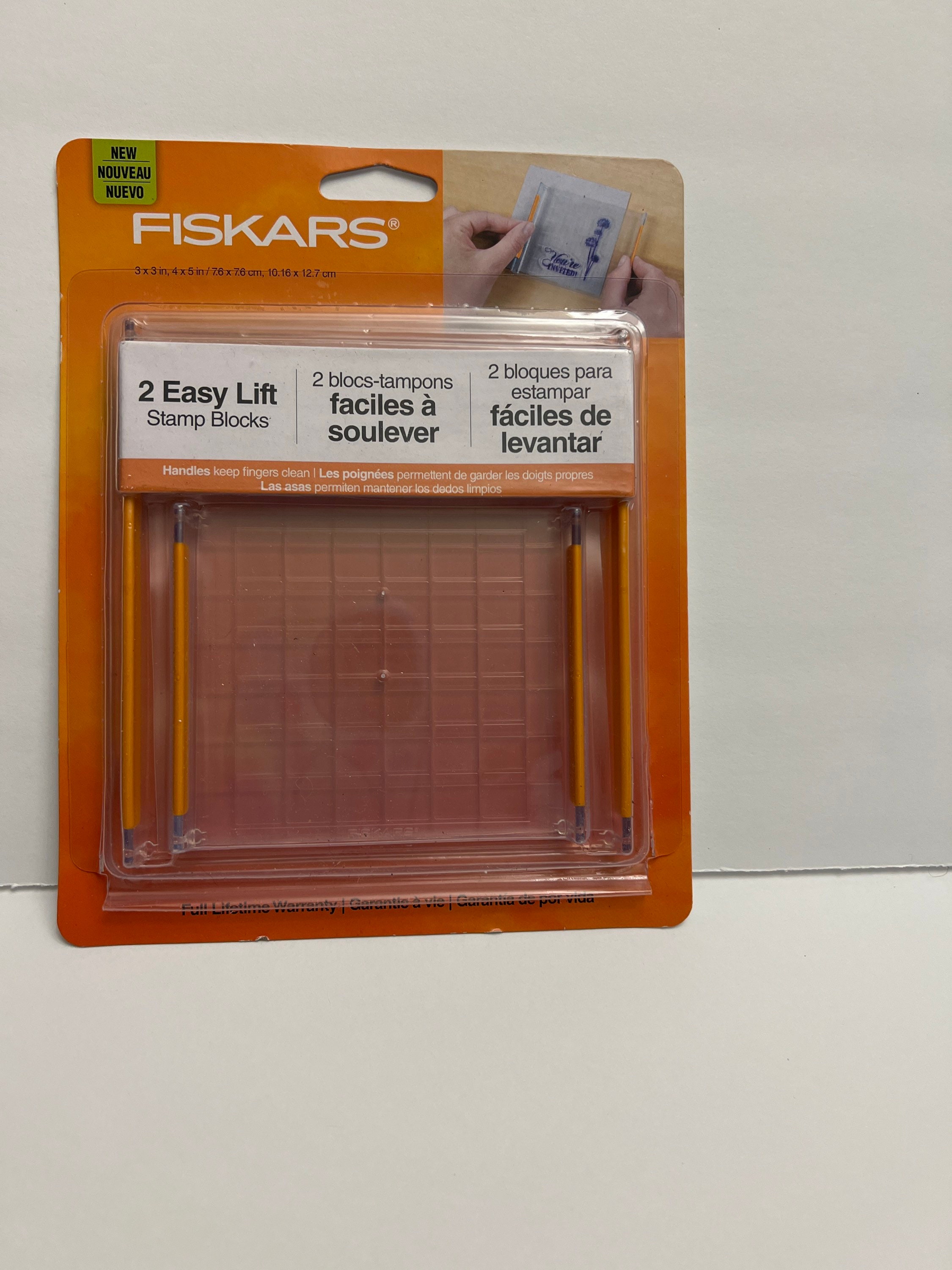 FISKARS Easy Lift Stamp Blocks - Etsy