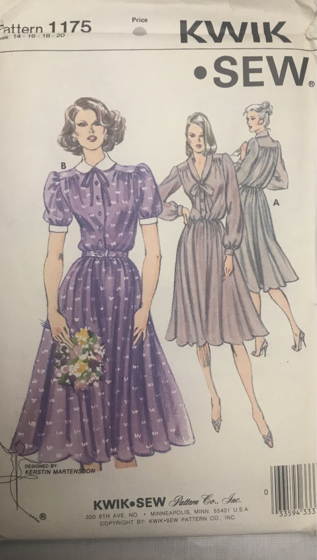 Rare, KWIK Sewing Pattern #1175 Sewing Pattern - Etsy