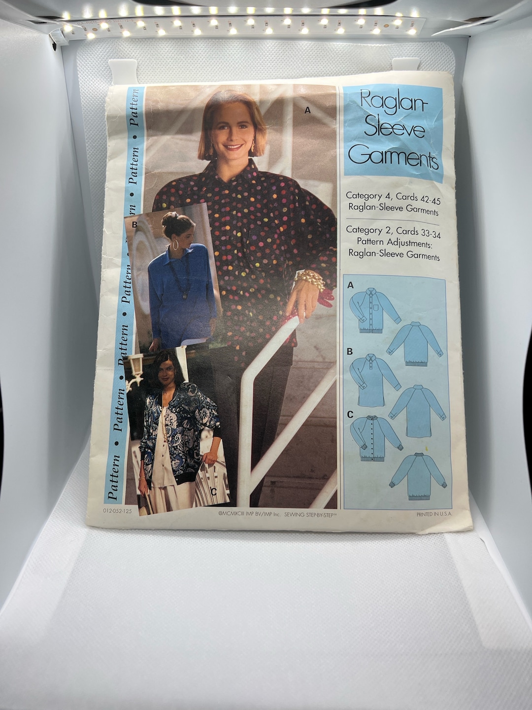 Raglan-sleeve Garments Sewing Pattern - Etsy