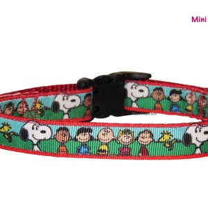 Mini Peanuts Dog Collar Snoopy Charlie Brown - Etsy