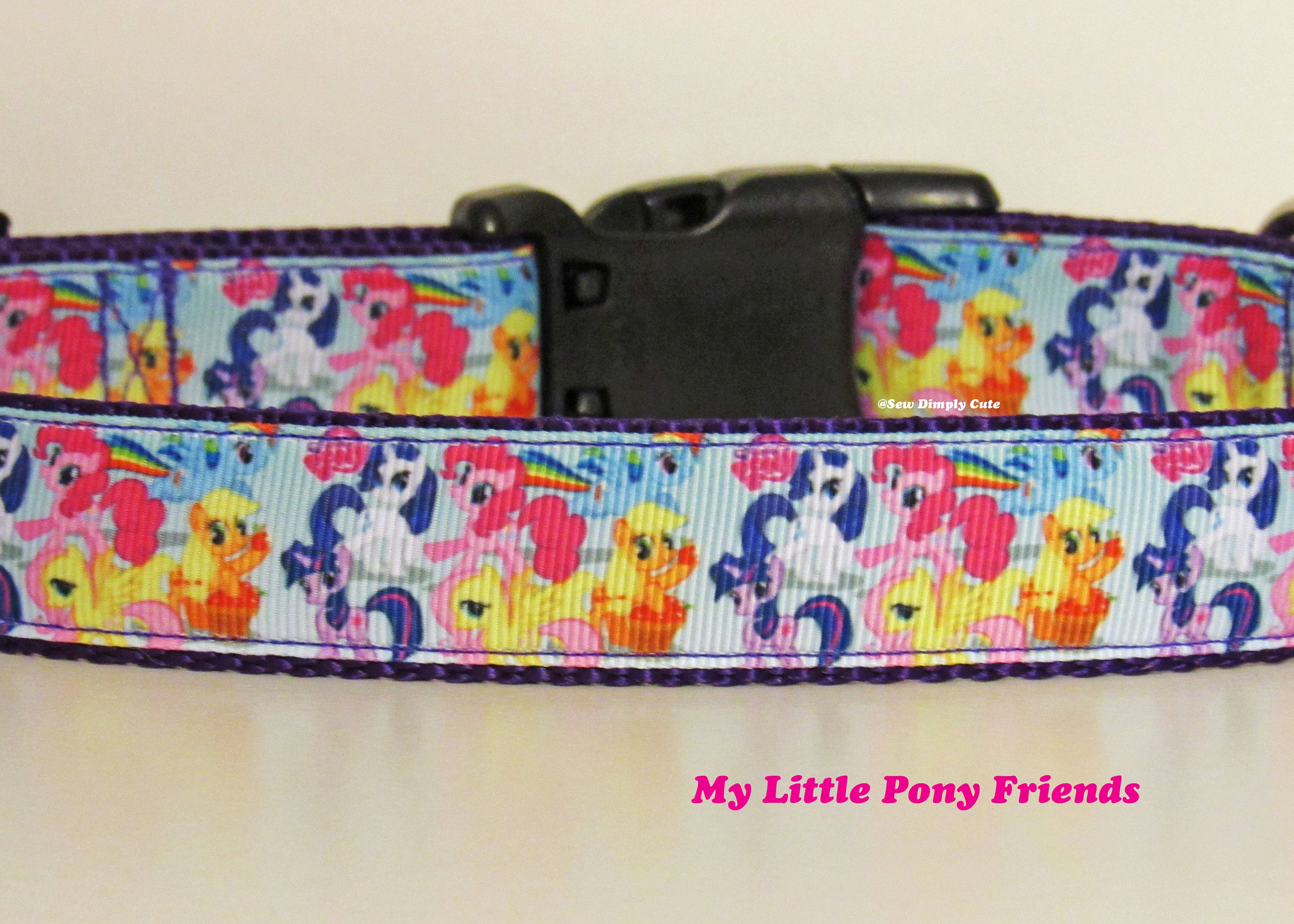 My Little Pony Friends Adjustable Dog Collar | Etsy