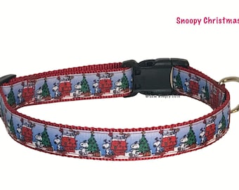 Snoopy Winter Dog Collar - Etsy
