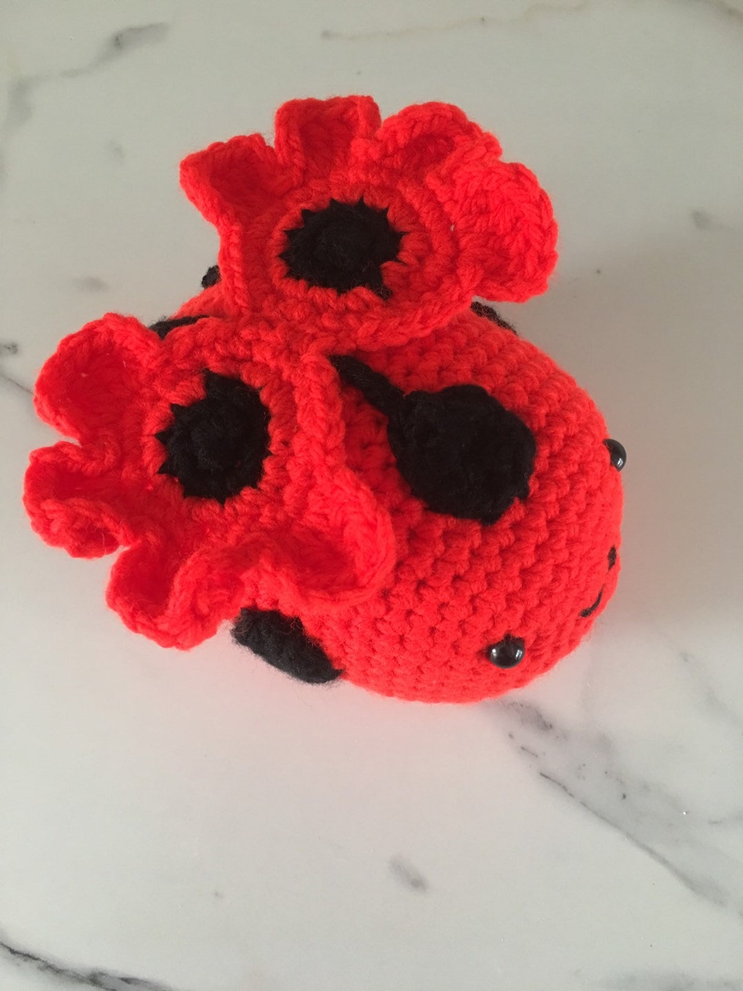 Crochet Ladybird Toy - Ladybug -ladyird Decoration - Ladybug Decoration ...