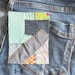 Handmade Denim Patchwork – 3.75”x4.5” Hand-sew on – Upcycled Denim ...