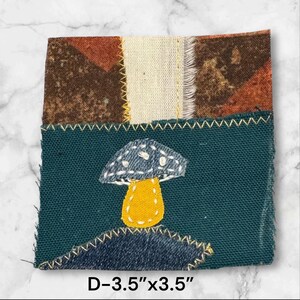 Handmade Denim Patchwork – 4” & 3.5” Hand-sew on – Upcycled Denim ...