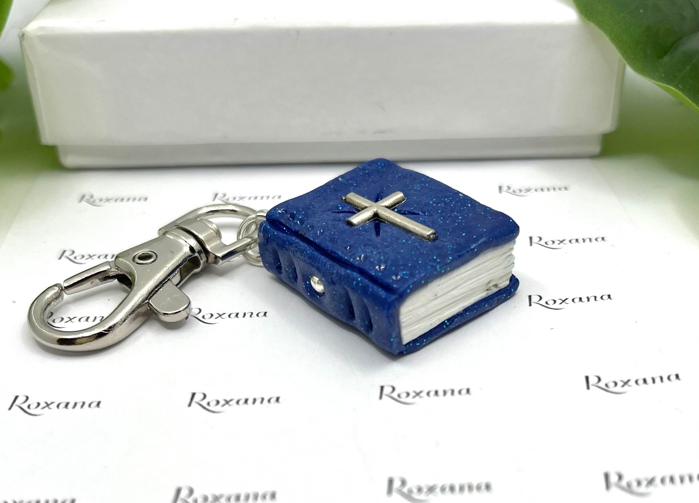Miniature Bible, Polymer Clay Book, Handmade Christian Bible- Bible ...
