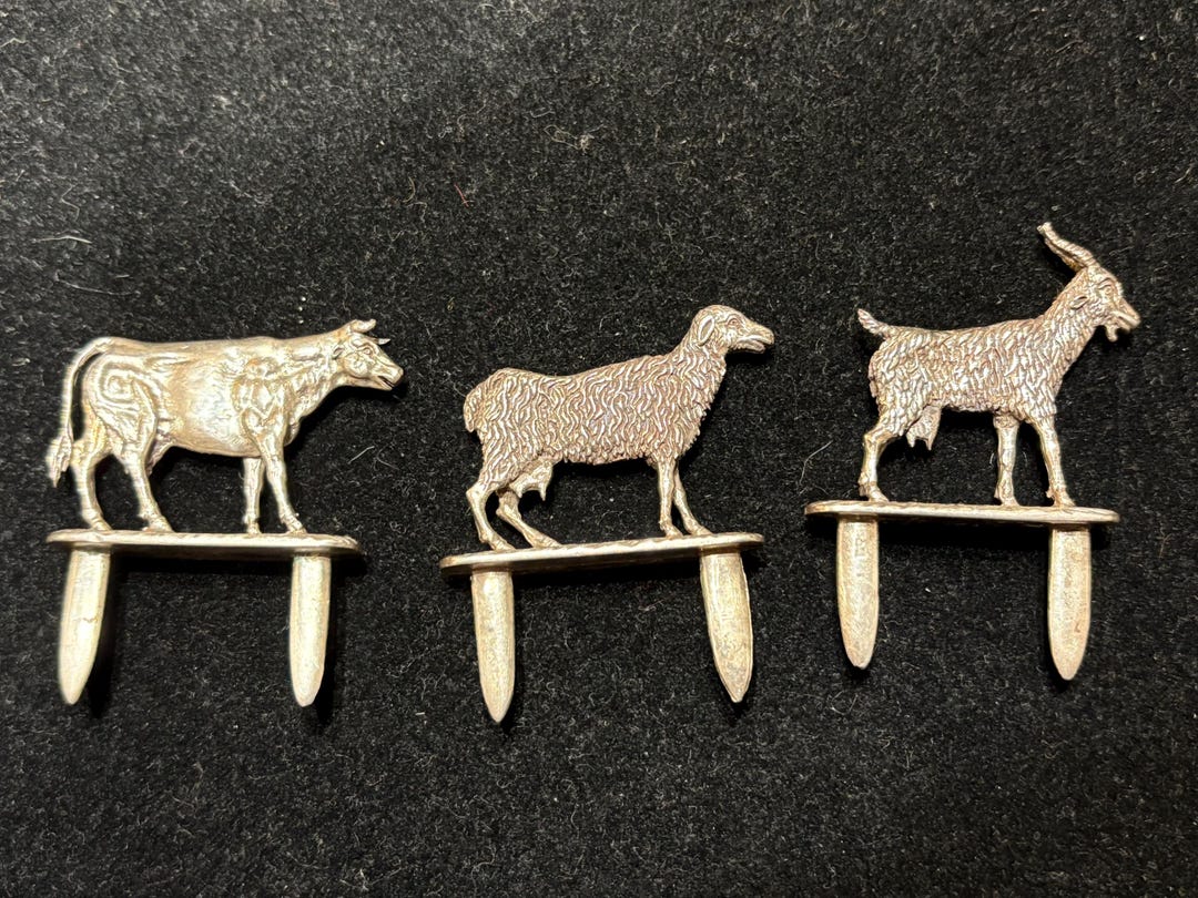 Silver Animals to Present Cheeses - Etsy