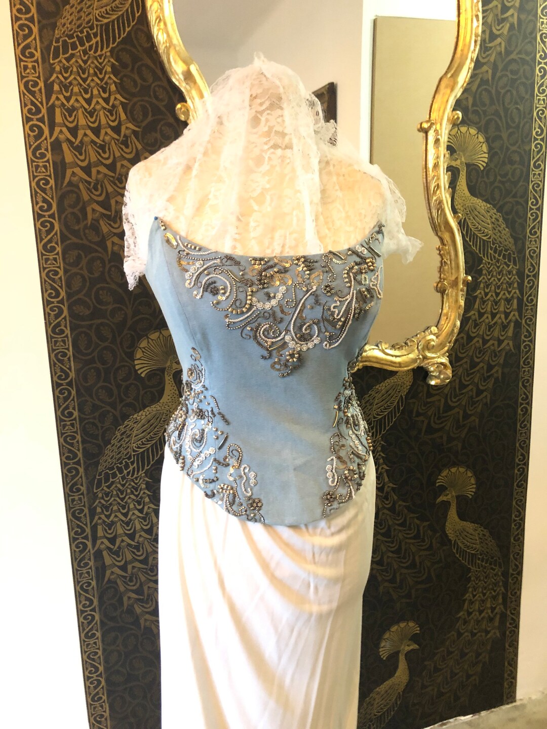 Ella Singh Vintage Basque Bustier Corsets Size 40 - Etsy