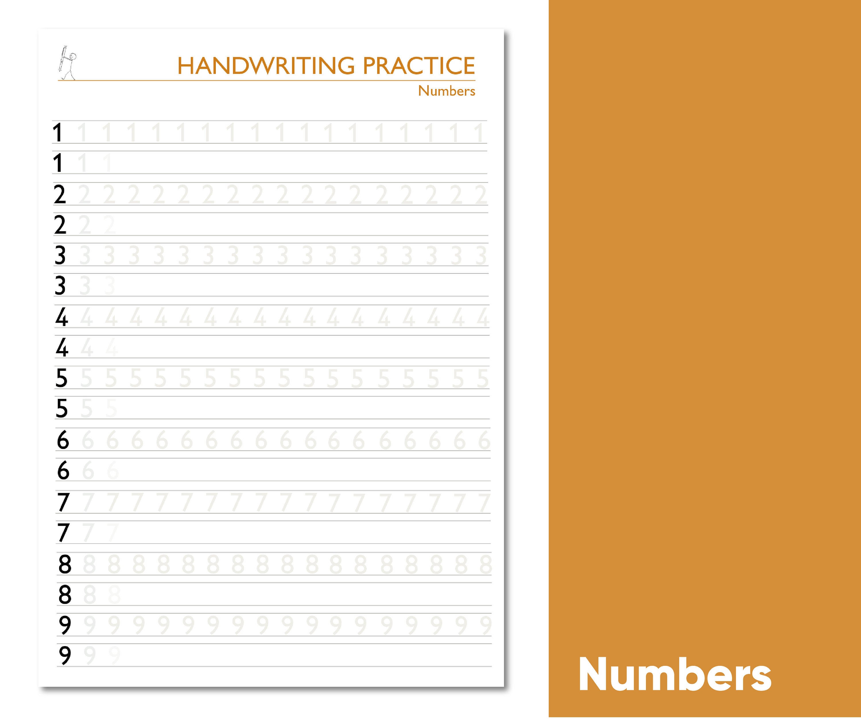 Handwriting and Letter Direction Writing Practice Pre-school. Left ...