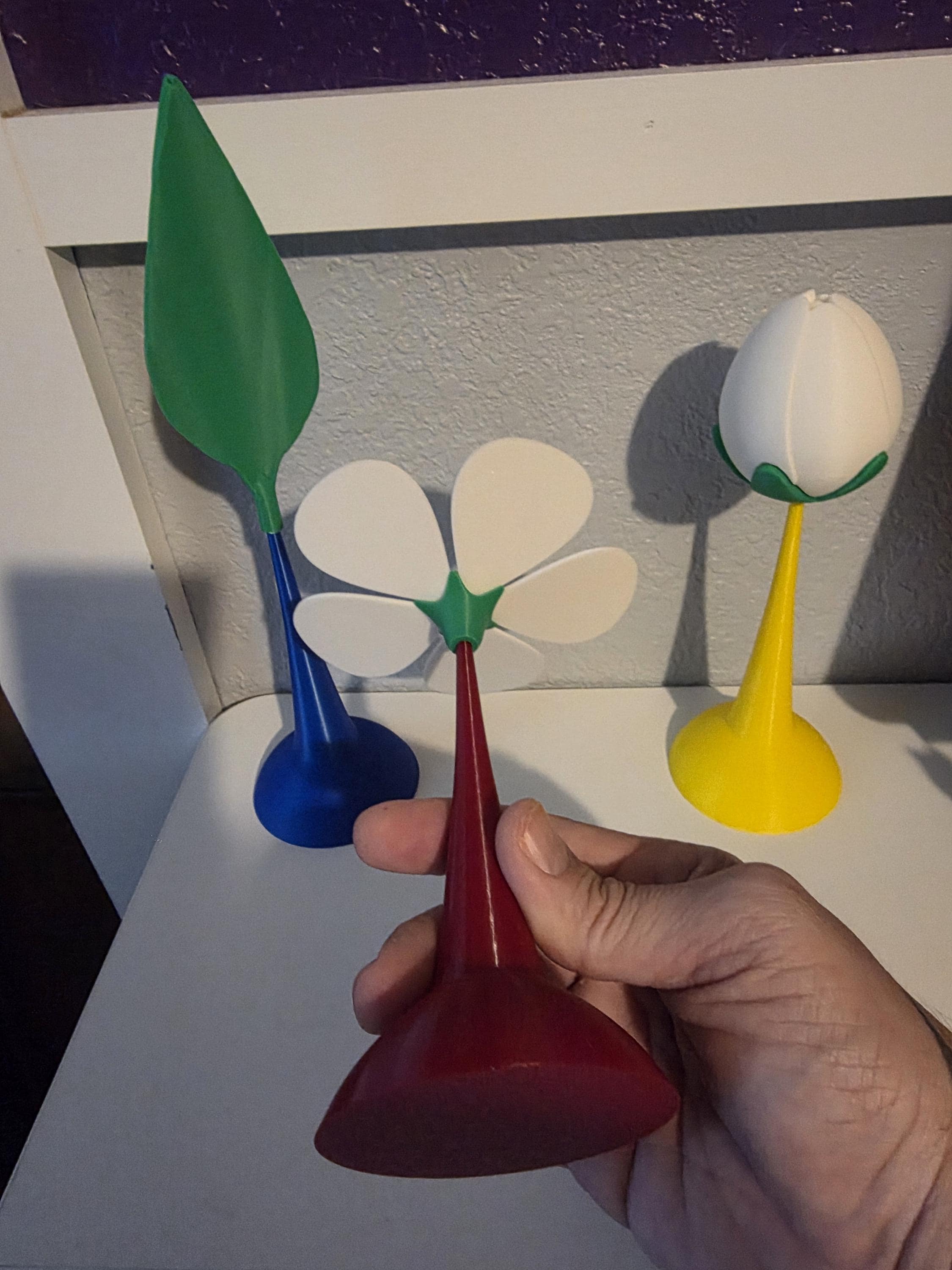 3d-printed Pikmin-inspired Sprouts – Cute Desk & Garden Display Set - Etsy