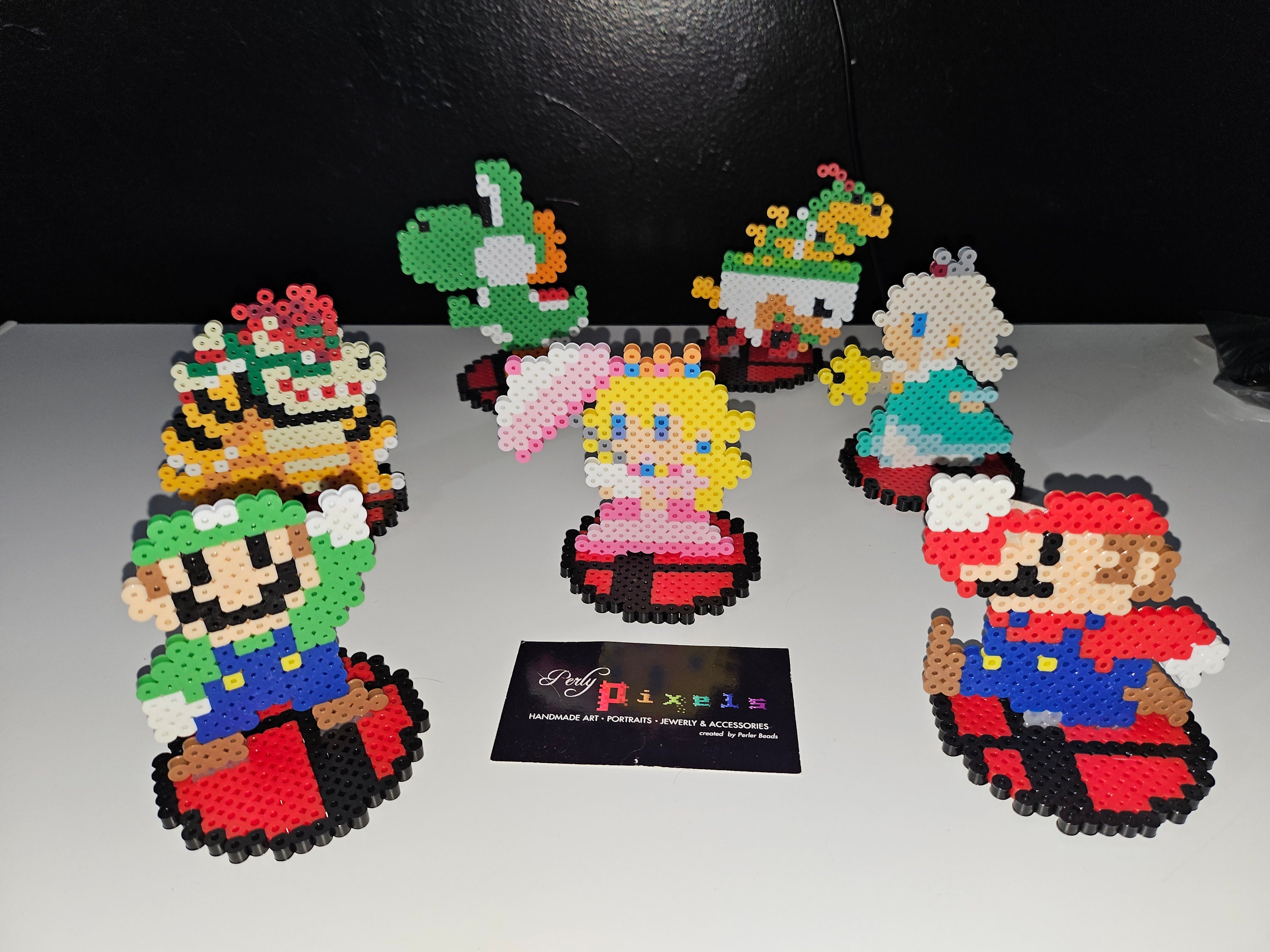 Super Smash Bros Perler, Pixel Art, Video Game Perler, Smash Bros ...