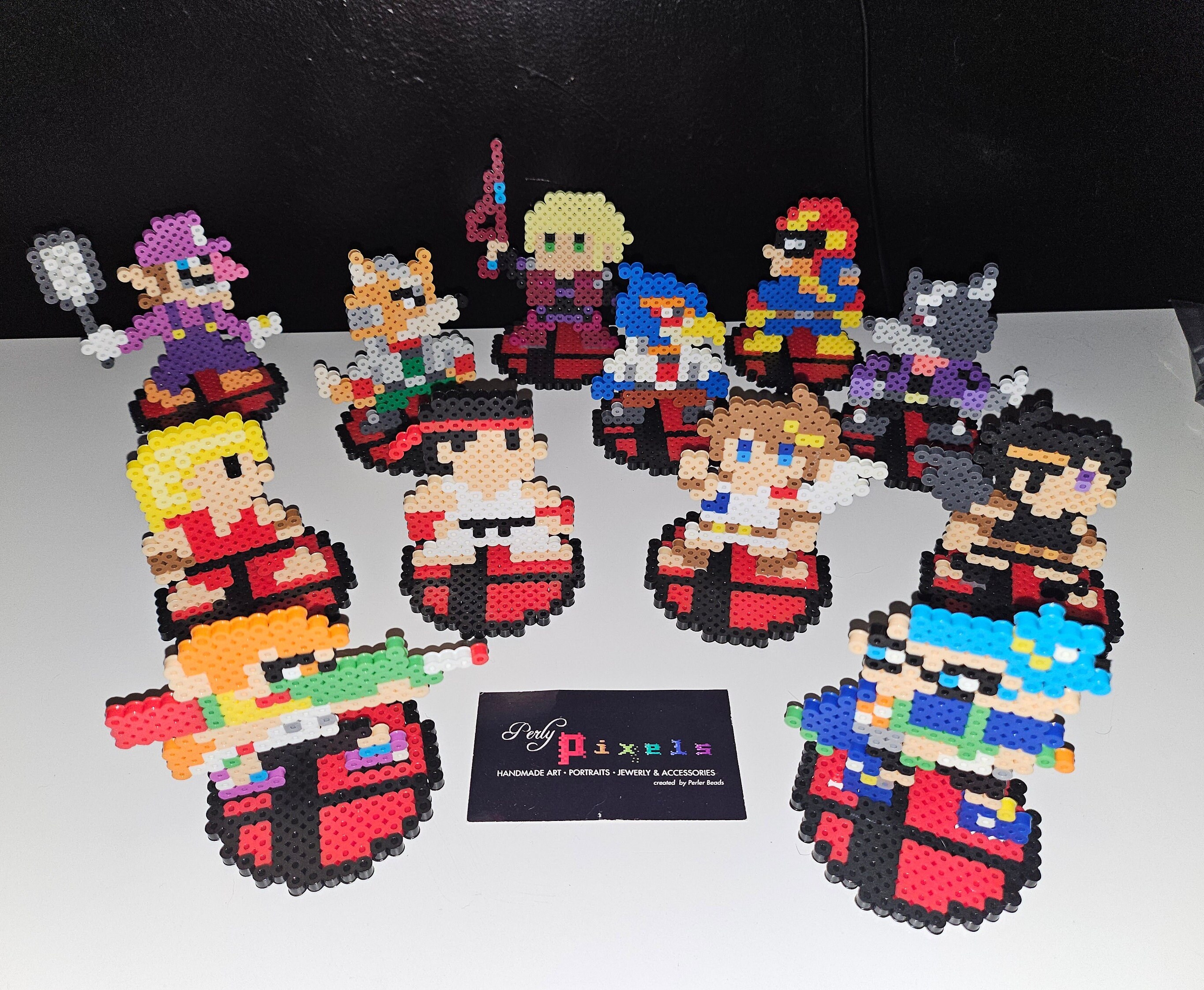 Super Smash Bros Perler, Pixel Art, Video Game Perler, Smash Bros ...