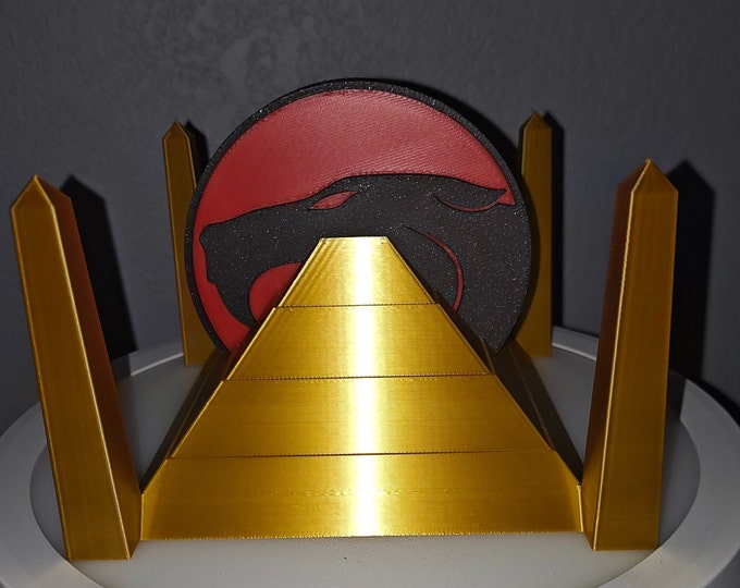 Thundercats Golden Mumra Pyramid Mumm-ra Coaster Set of 4 With Coaster ...