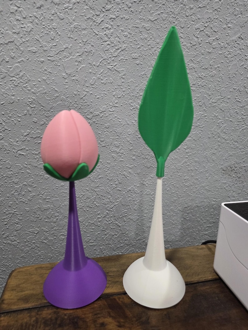 3d-printed Pikmin-inspired Sprouts – Cute Desk & Garden Display Set - Etsy
