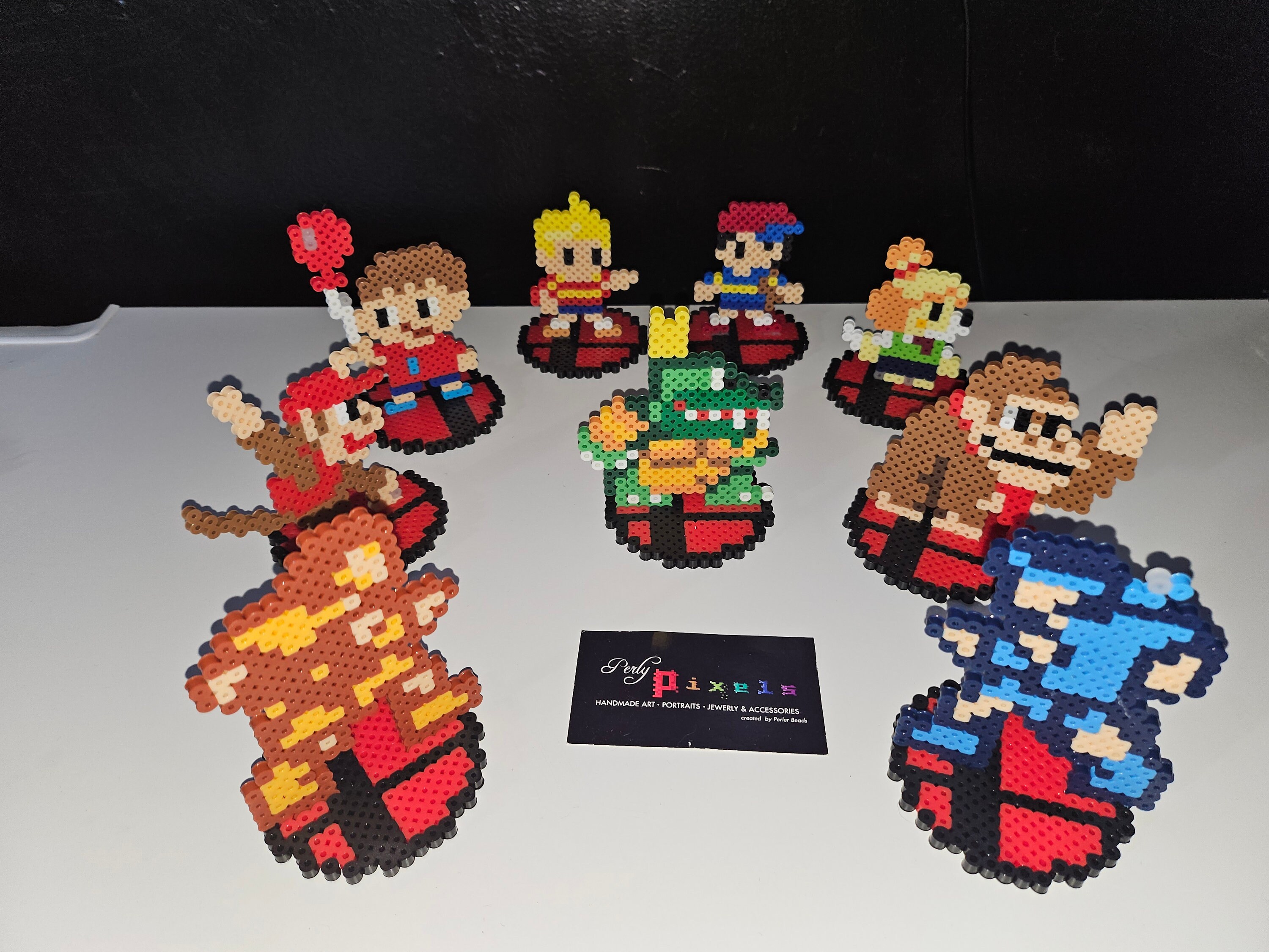 Super Smash Bros Perler, Pixel Art, Video Game Perler, Smash Bros ...