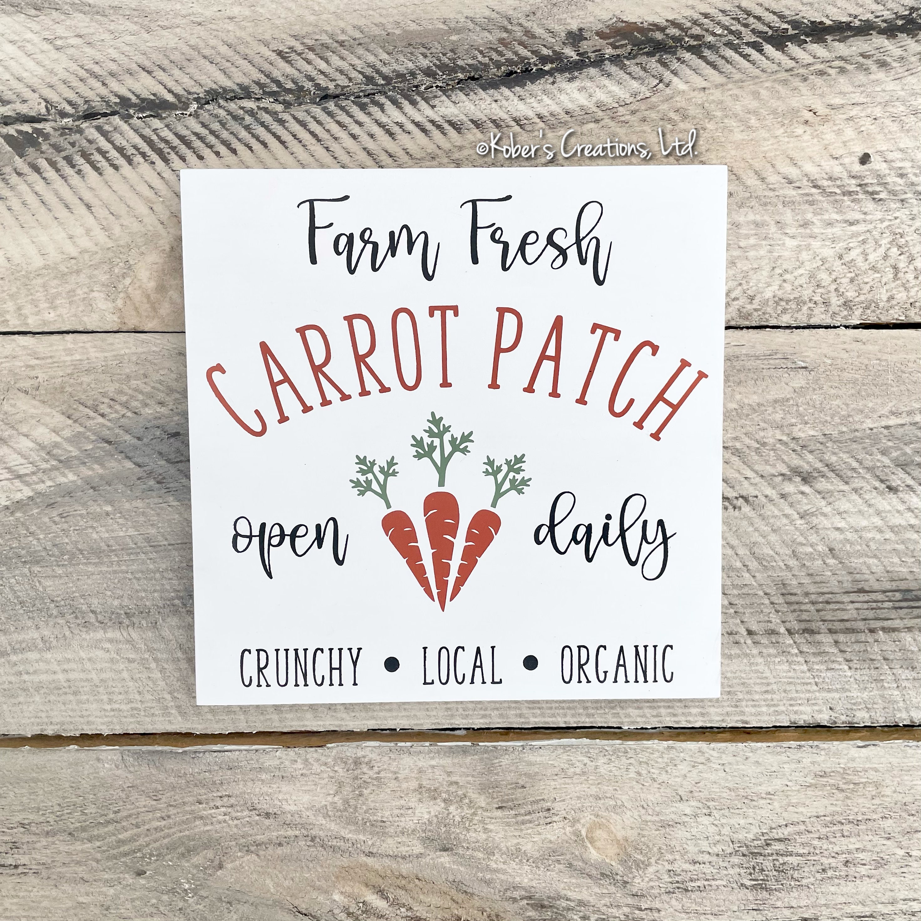 Farm Fresh Carrot Patch Sign Easter Sign Carrot Patch Sign | Etsy