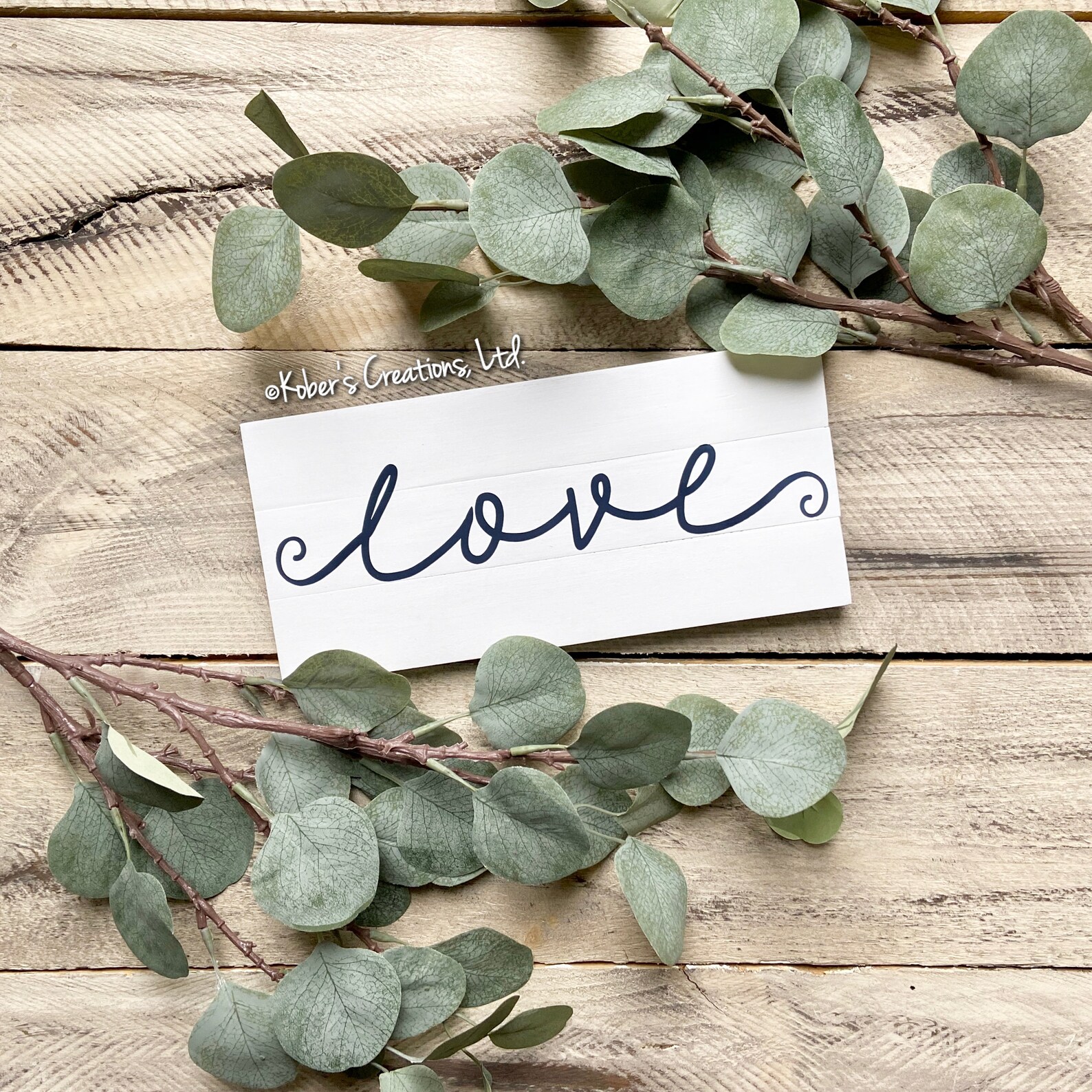 Love Rustic Pallet Style Wood Sign Rustic Love Sign Small - Etsy
