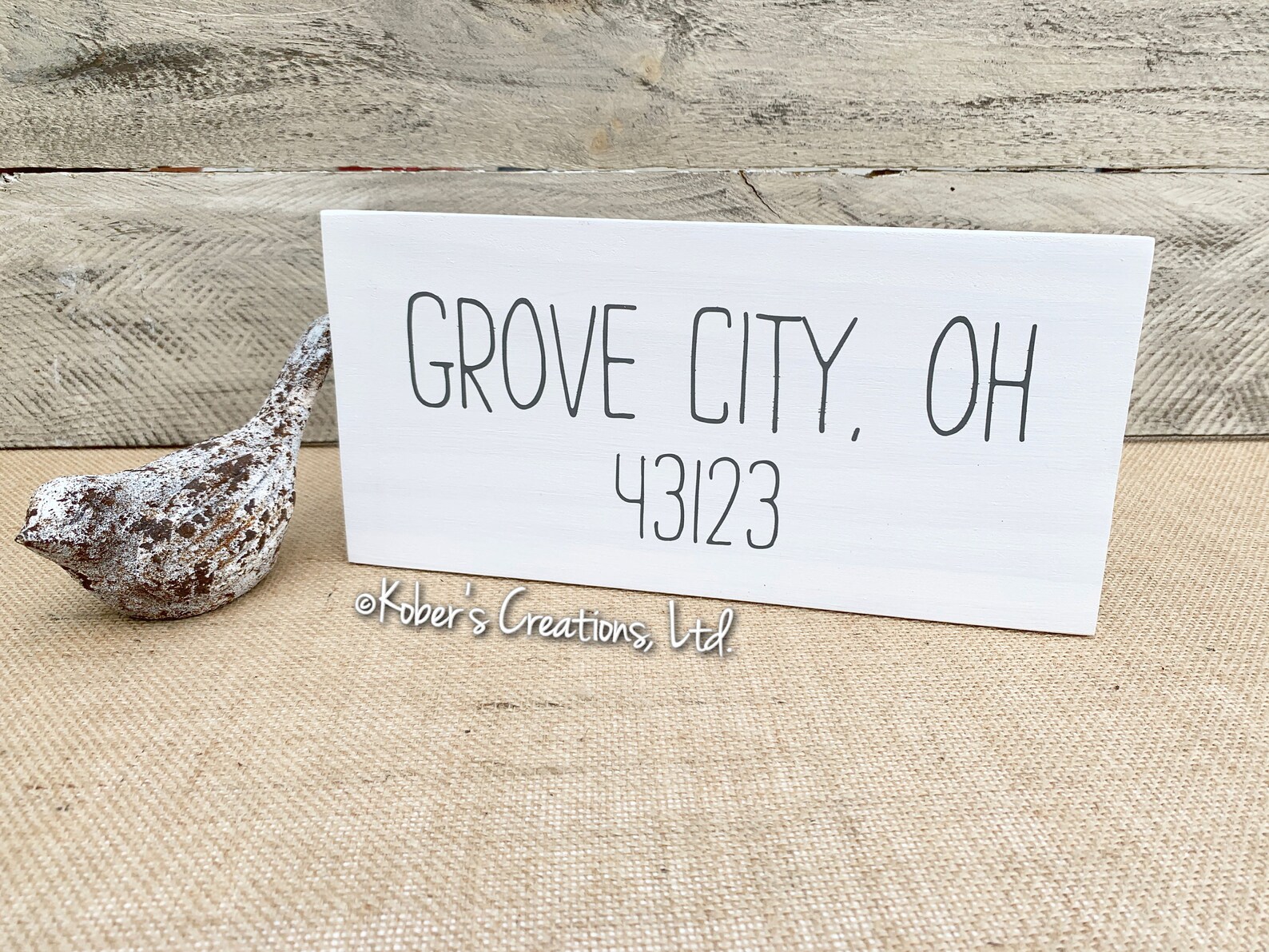 Zip Code Sign Hometown Sign Custom Home Zip Code Sign - Etsy