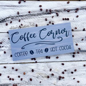Coffee Corner Sign, Coffee Décor, Coffee Sign, Coffee Station Décor ...