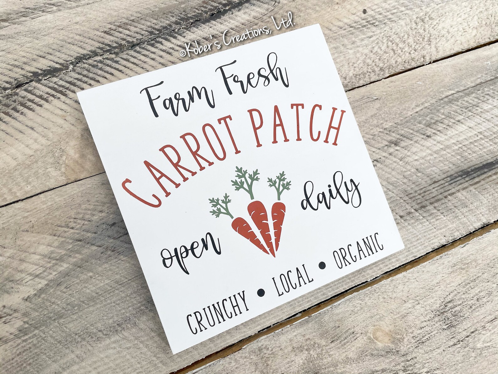 Farm Fresh Carrot Patch Sign Easter Sign Carrot Patch Sign - Etsy