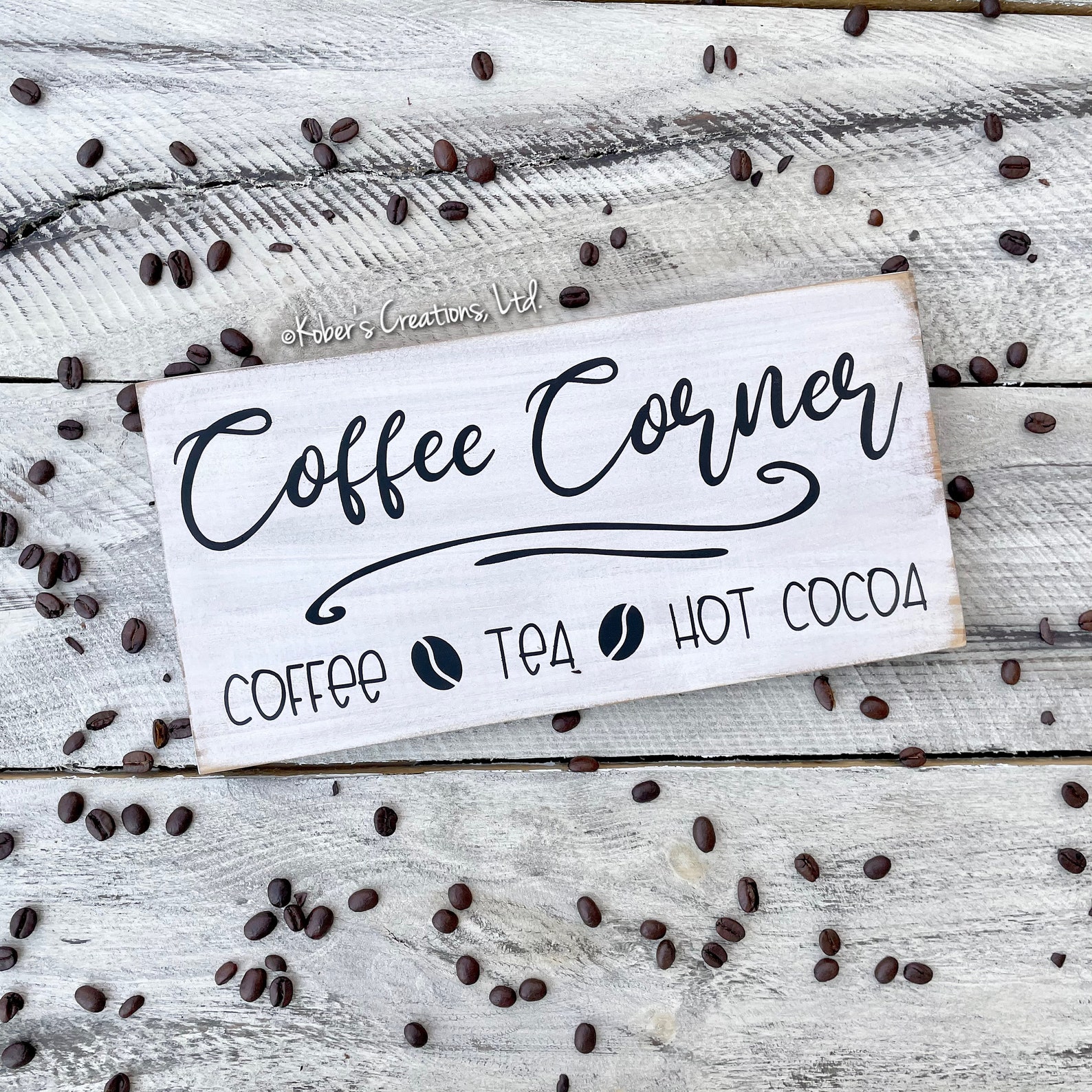 Coffee Corner Sign Coffee Décor Coffee Sign Coffee Station | Etsy