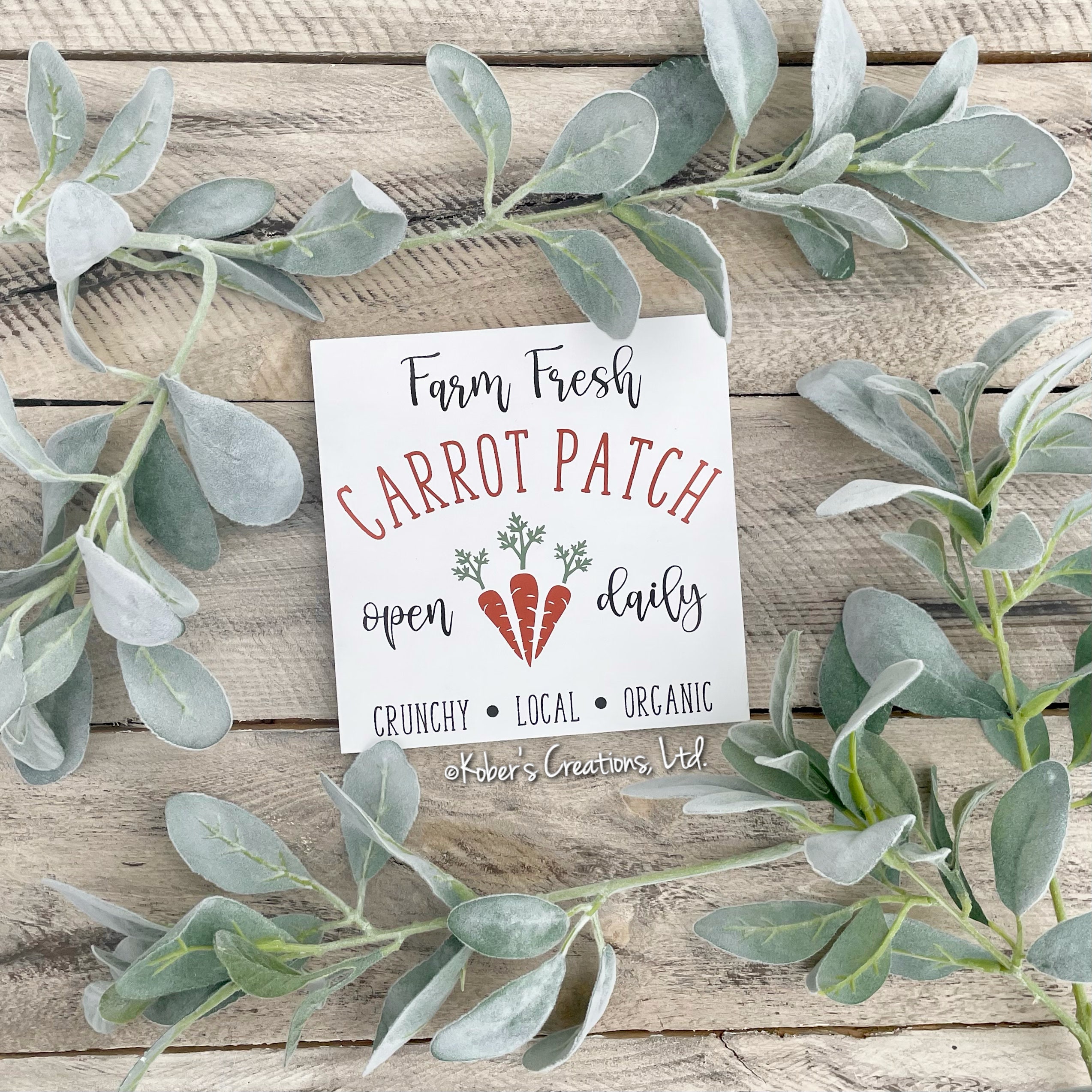 Farm Fresh Carrot Patch Sign Easter Sign Carrot Patch Sign | Etsy