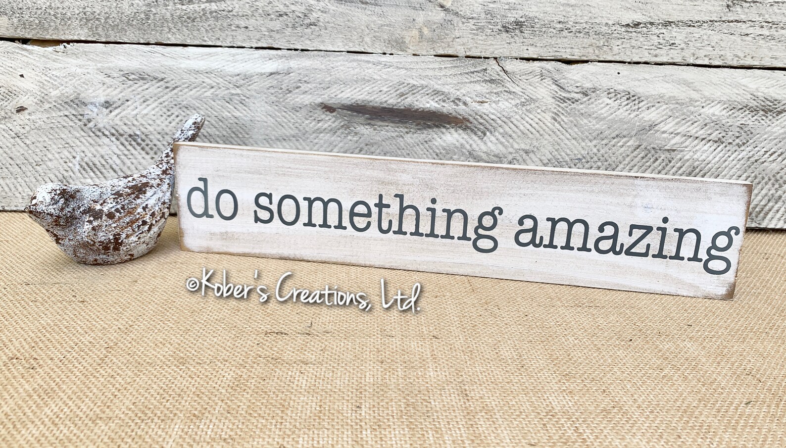 Do Something Amazing Sign, Inspirational Wood Sign, Graduation Gift ...
